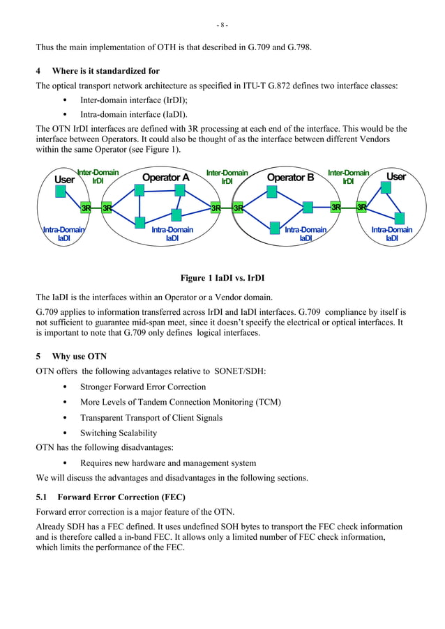 Optical Transport Network (OTN) Tutorial | PDF | Computer Networking | Computing