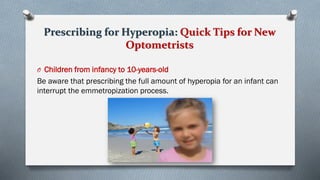 Optical treatment for Hypermetropia | PPT