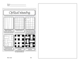 Optical weaving handout | DOCX