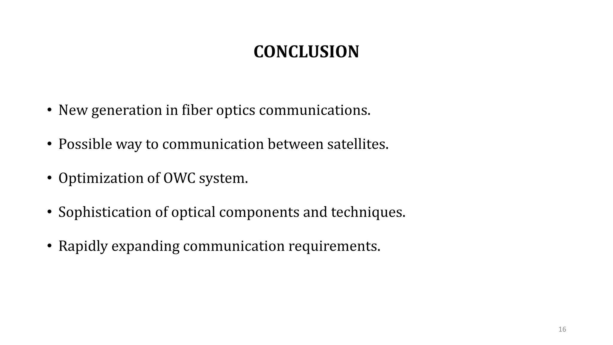 Optical wireless communication | PPTX