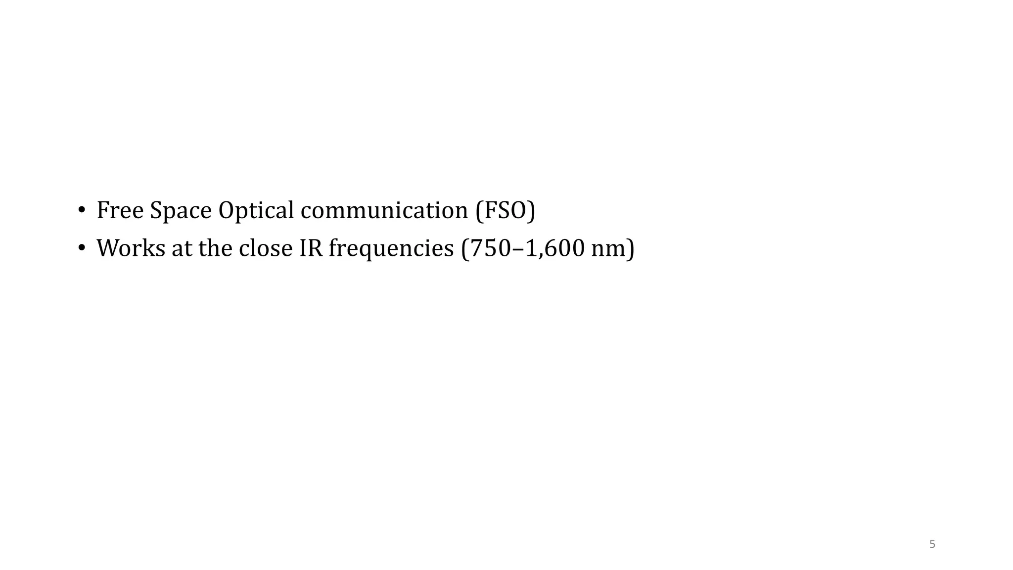 Optical Wireless Communication Pptx Computer Networking Computing