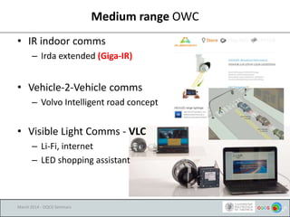 Optical Wireless Communications - from the space to the chip. | PDF