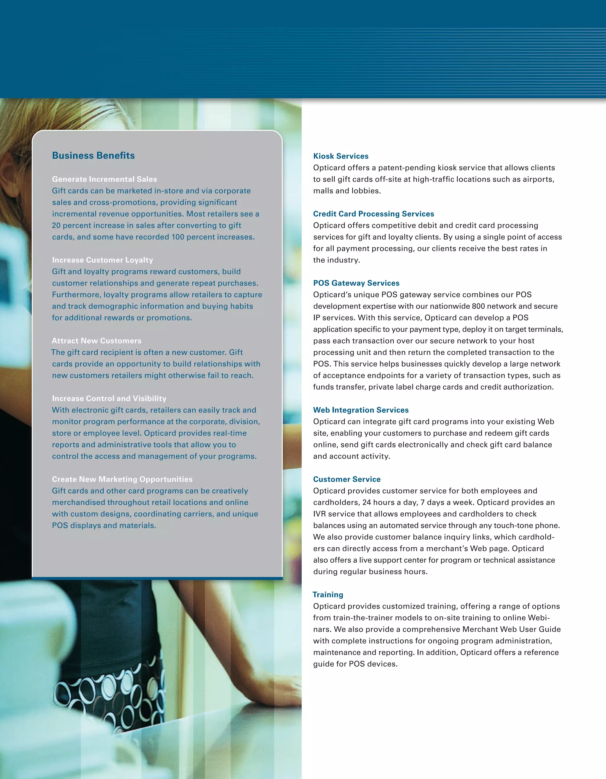 Opticard Brochure | PDF