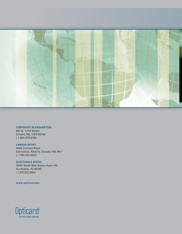 Opticard Brochure | PDF