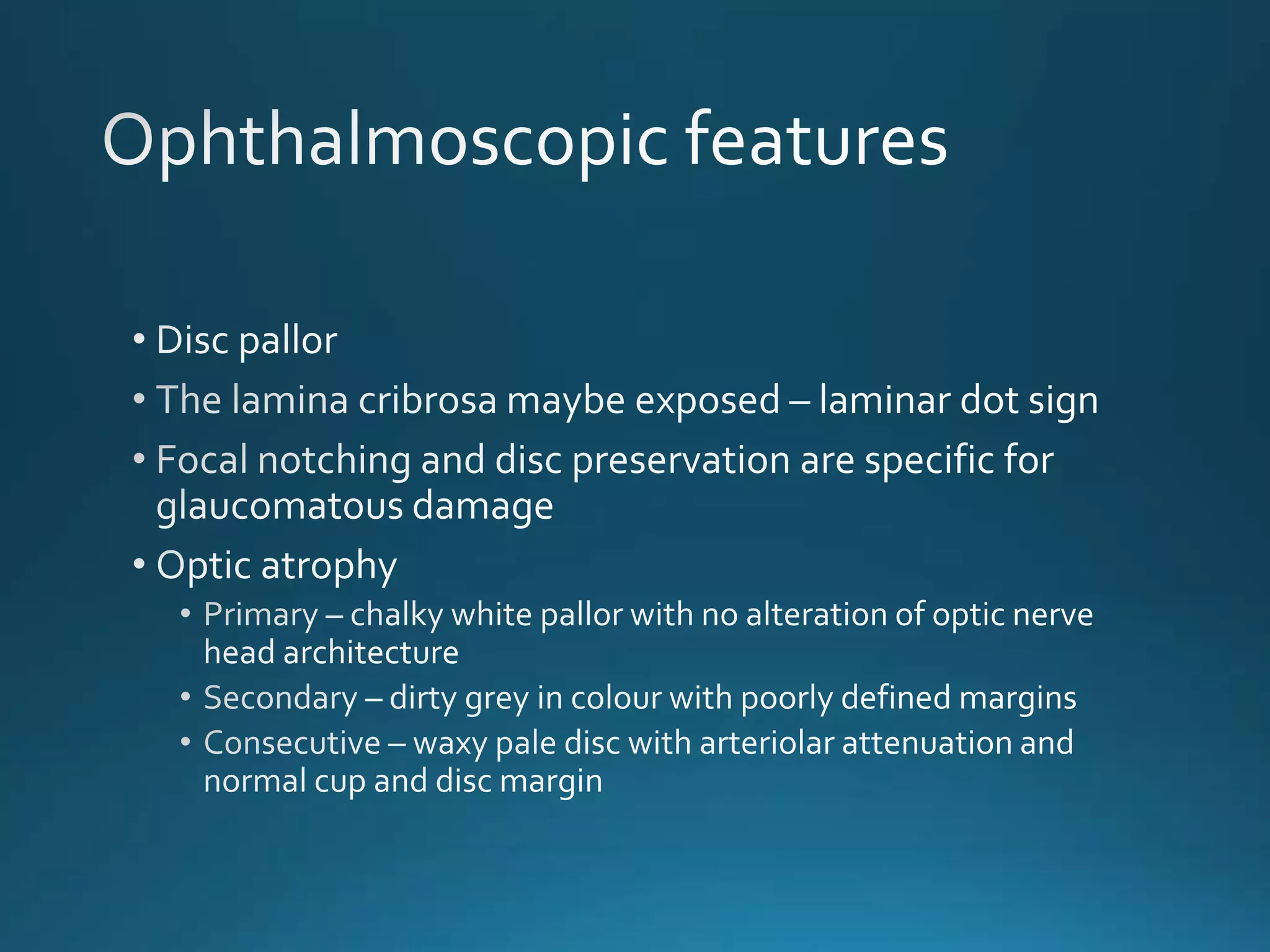 Optic atrophy | PPTX