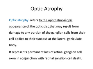 optic atrophy.pptx