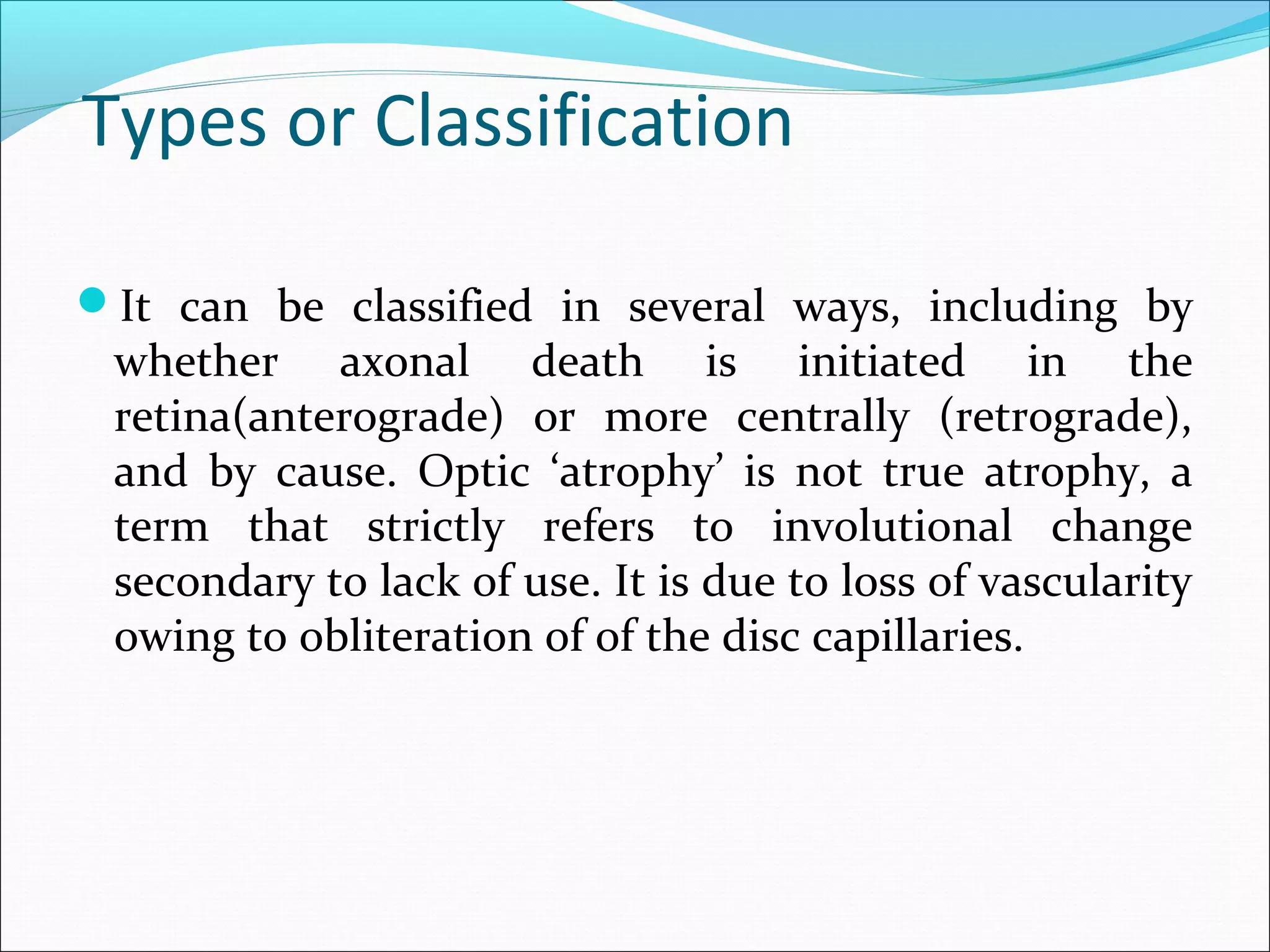 Optic atrophy (b) | PPT