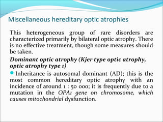 Optic atrophy (b) | PPT