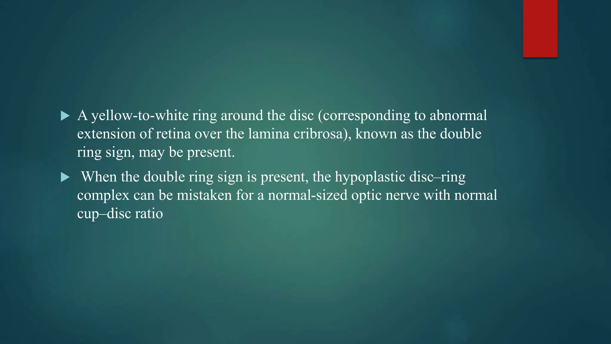 Optic Disc Abnormalities and their presentations | PPTX