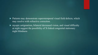 Optic Disc Abnormalities and their presentations | PPTX