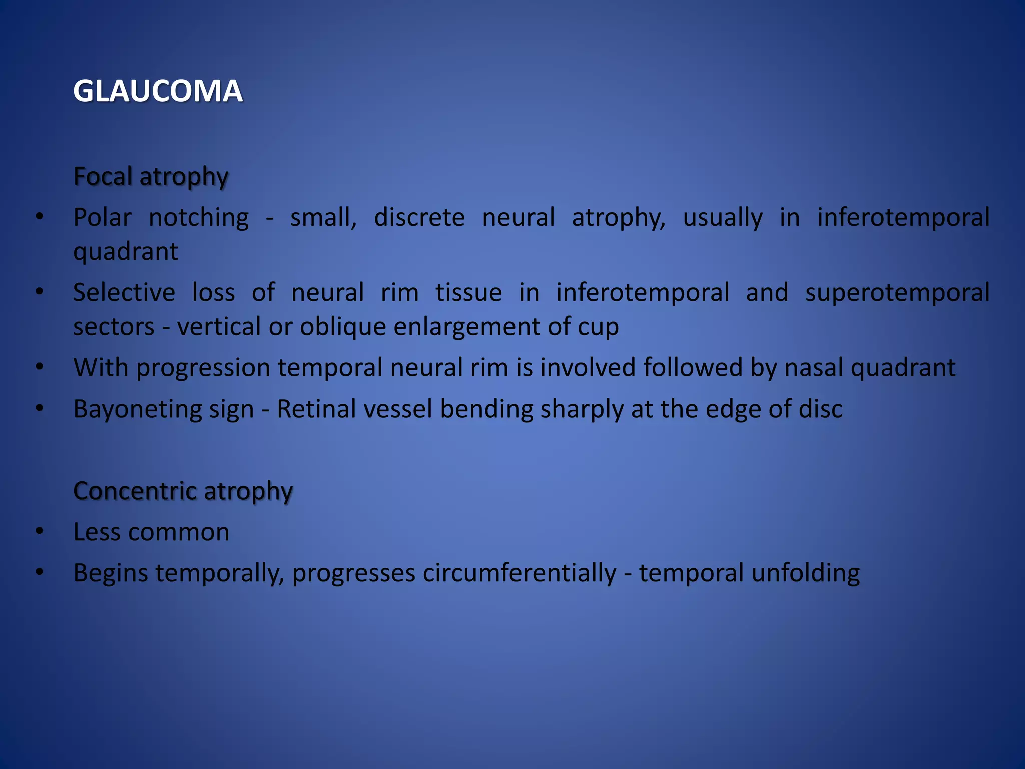 Optic disc evaluation | PPTX