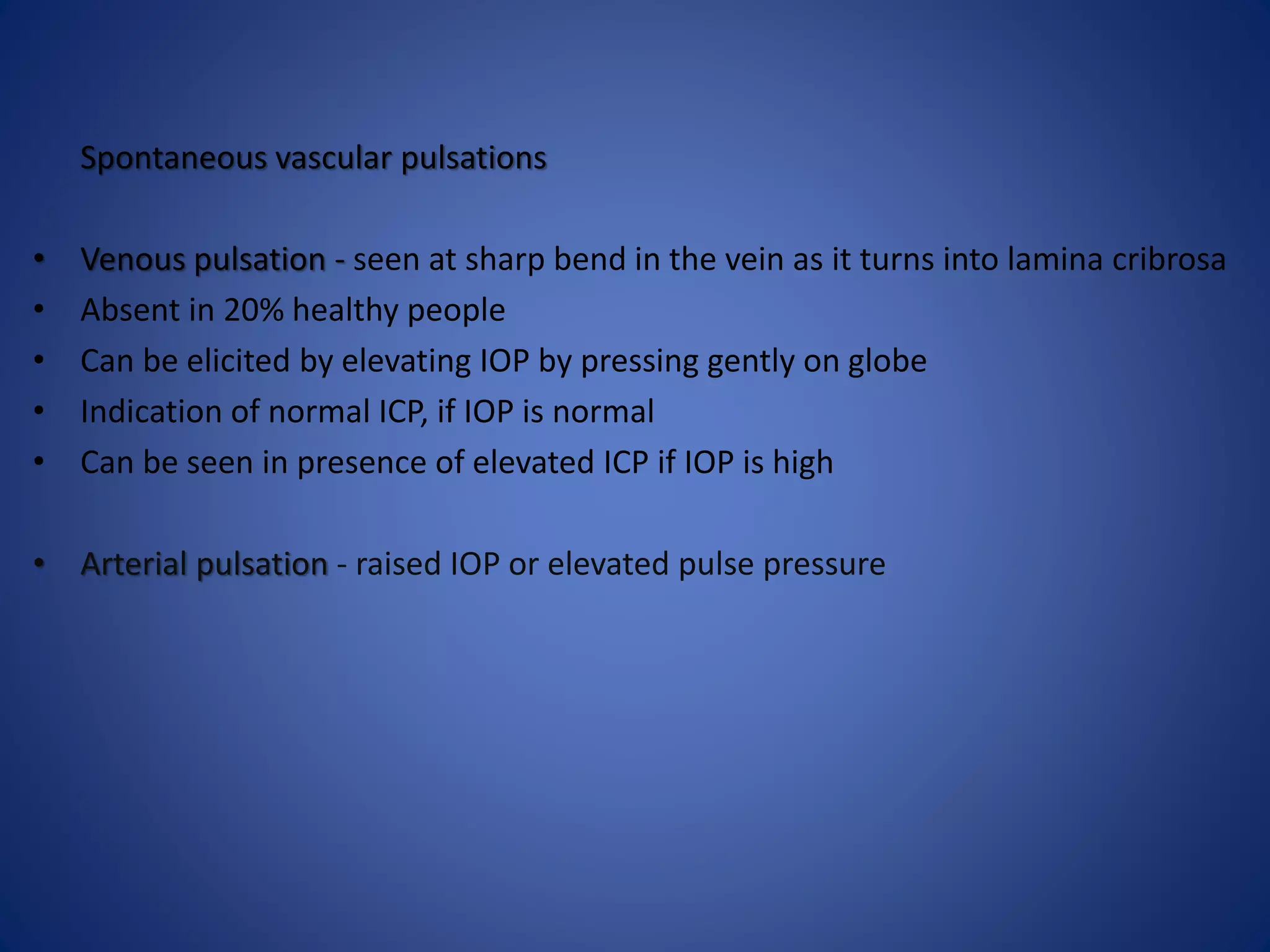 Optic disc evaluation | PPTX