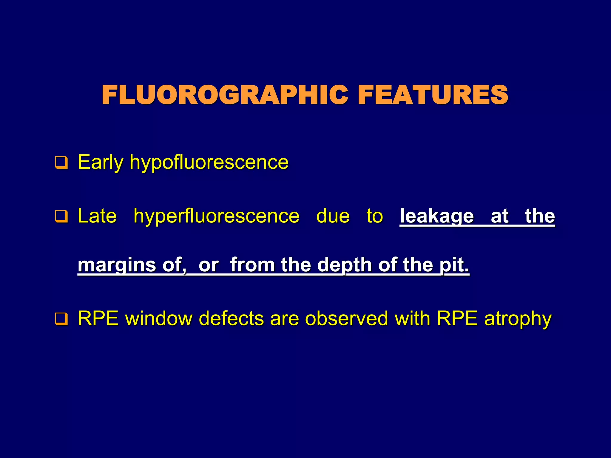 OPTIC DISC PIT Pathogenesis and Management | PPT