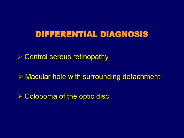 OPTIC DISC PIT Pathogenesis and Management | PPT | Eye and Vision ...