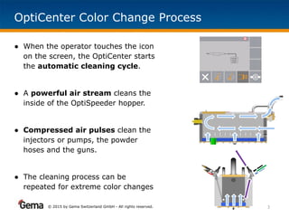 OptiCenter OC02 OC03 Color Change | PDF | Technology & Computing
