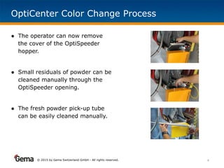 OptiCenter OC02 OC03 Color Change | PDF | Technology & Computing