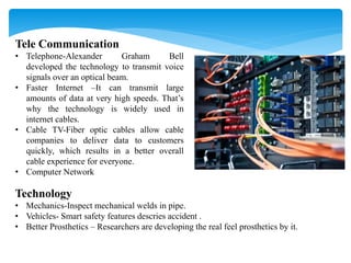 presentation Optic fiver cable | PPTX