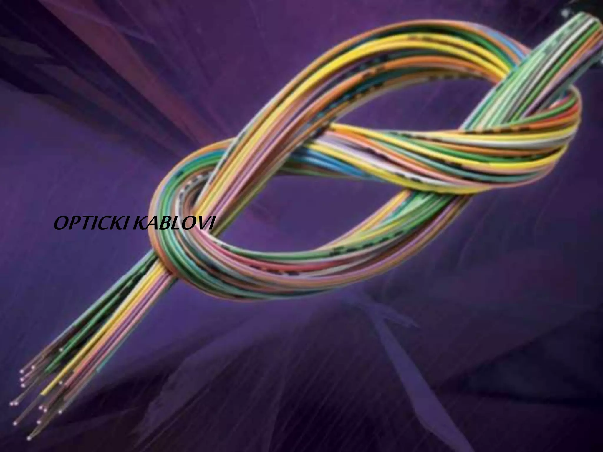 Opticki kablovi i paukova mreza | PPT