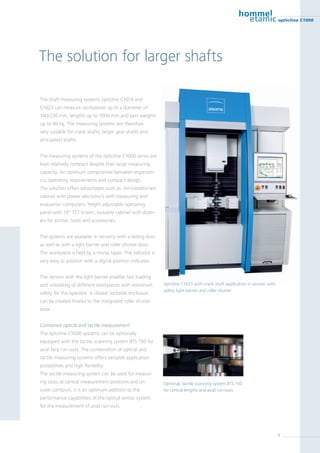 OPTICLINE C200 C1000 BY JENOPTIK | PDF