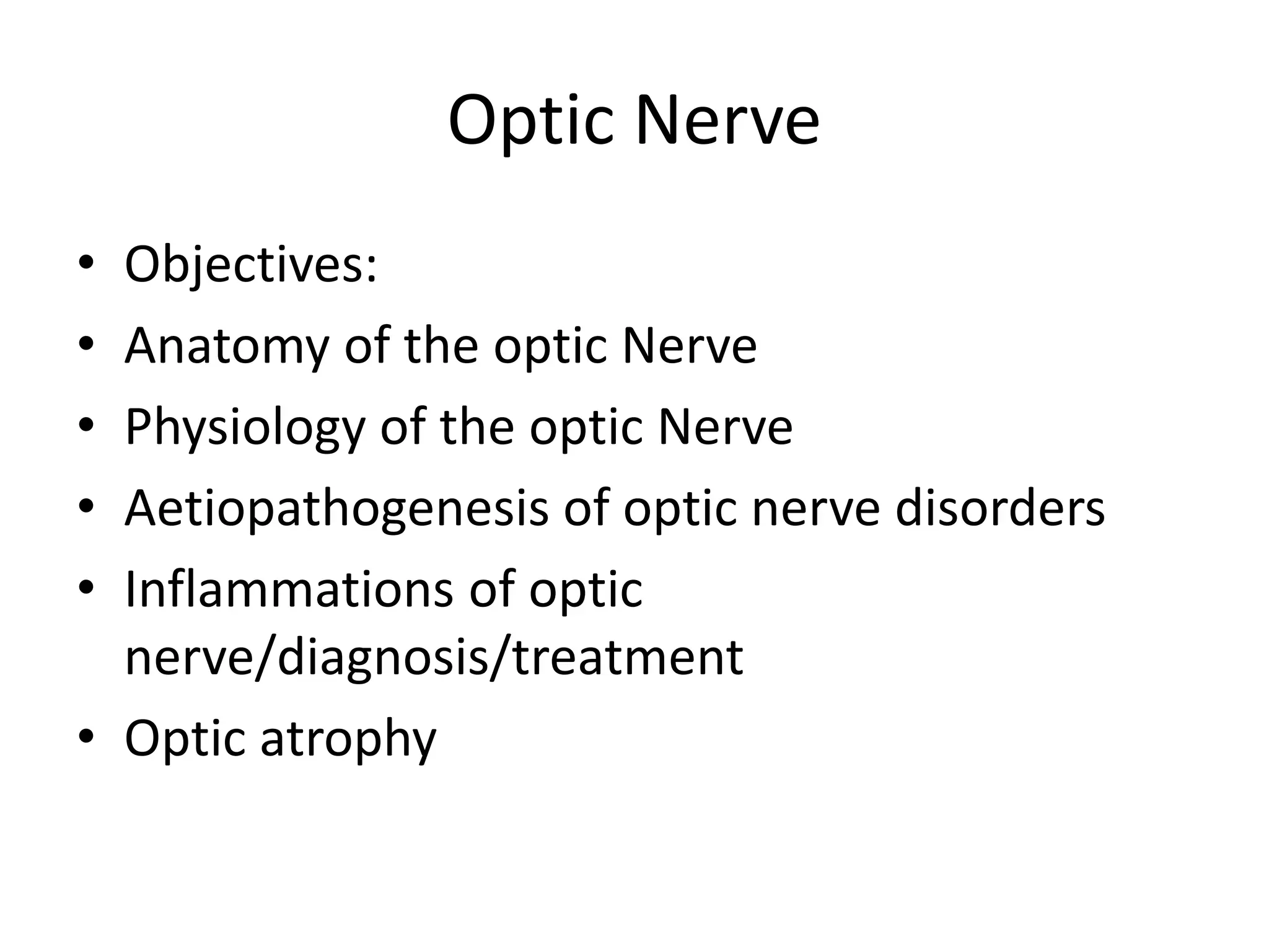 Optic nerve 1,dr.k.srikanth, 18.5.2016