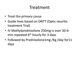 Optic nerve 1,dr.k.srikanth, 18.5.2016