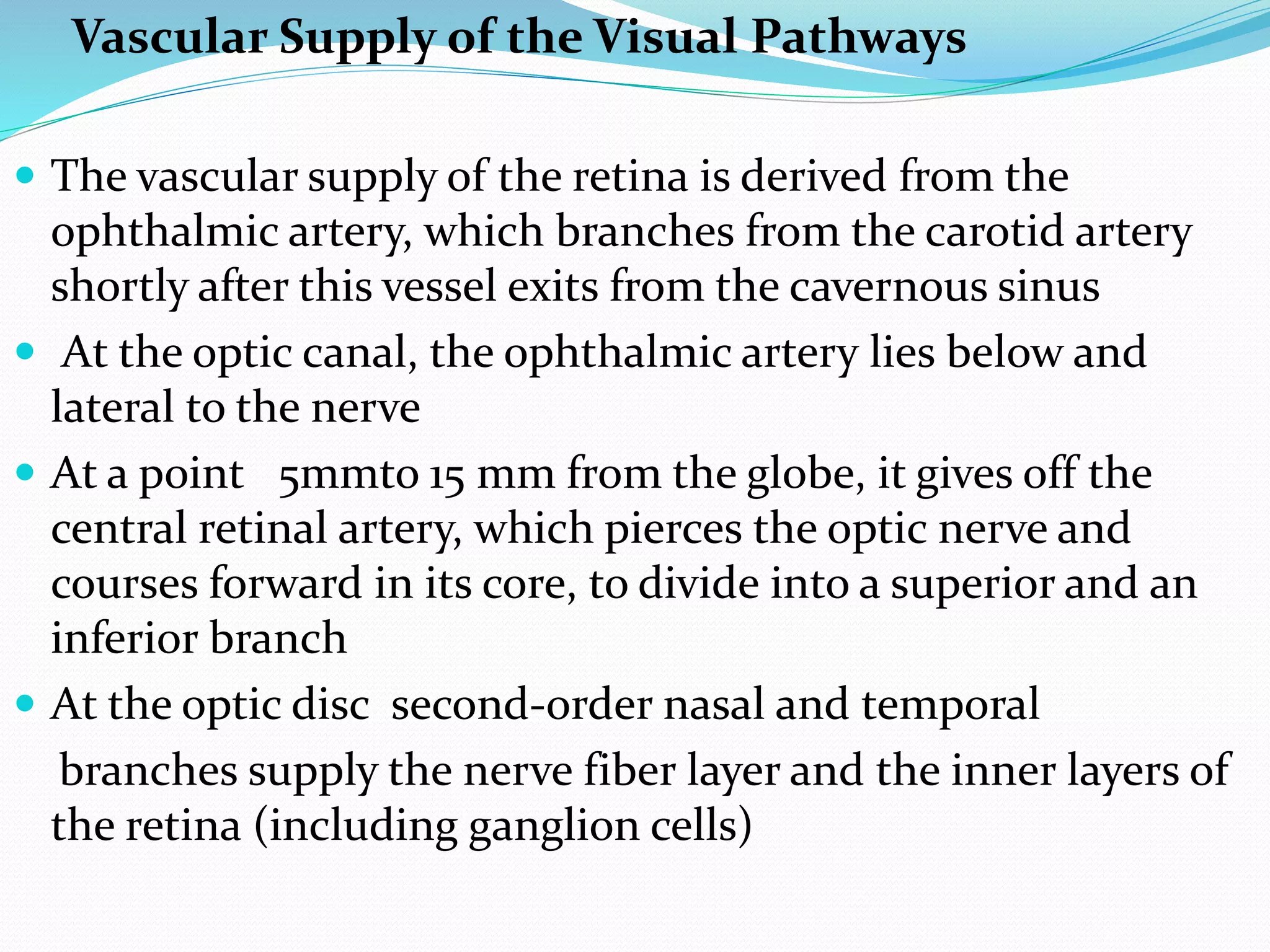 Optic Nerve Applied Anatomy, Clinical Evaluation and Approaches.pptx