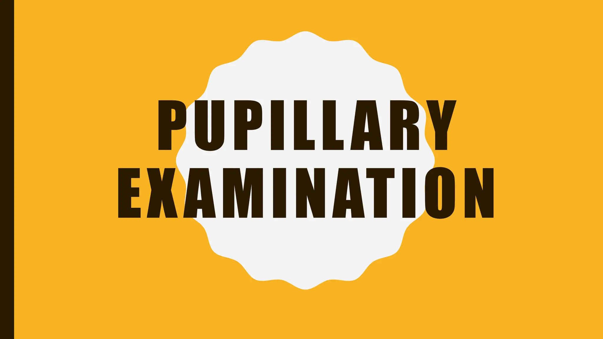 Optic nerve (cn ii) eXAMINATION and etc.pptx