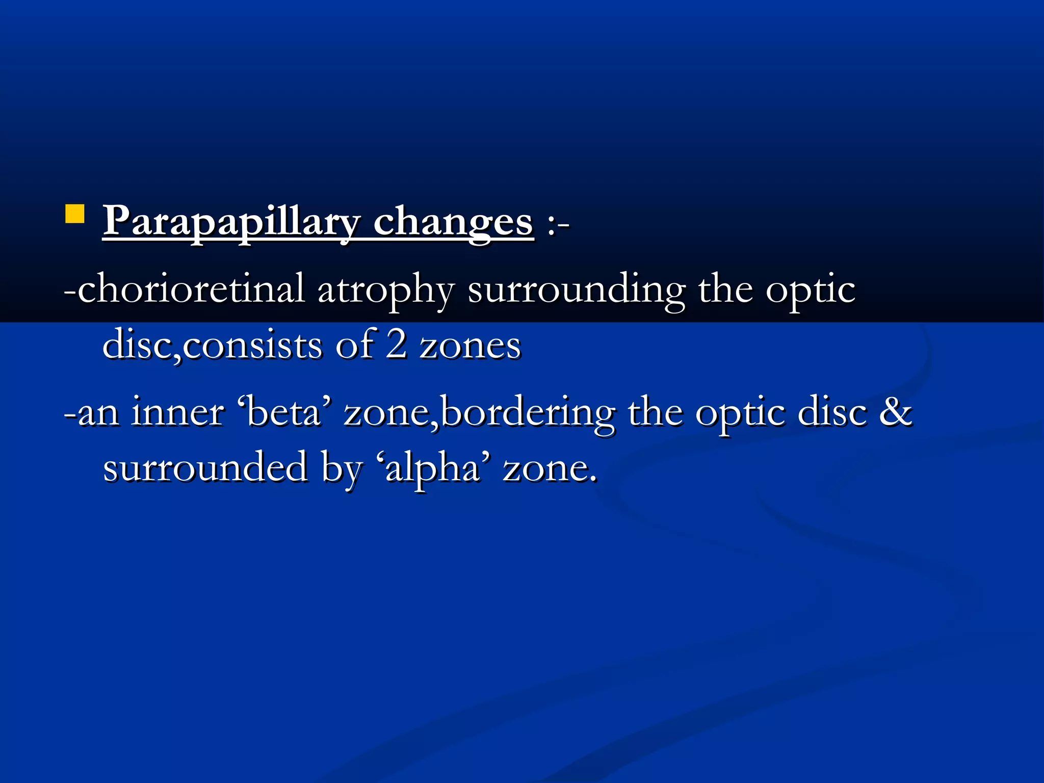 Optic nerve head evaluation | PPT