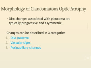 Optic Nerve Head Evaluation for glaucoma | PPTX