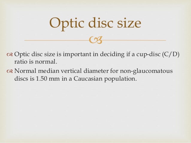 Optic nerve head evaluation in glaucoma