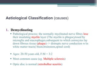 Optic neuritis | PPTX