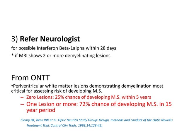 Optic neuritis & Multiple Sclerosis (2018) | PDF | Eye and Vision ...