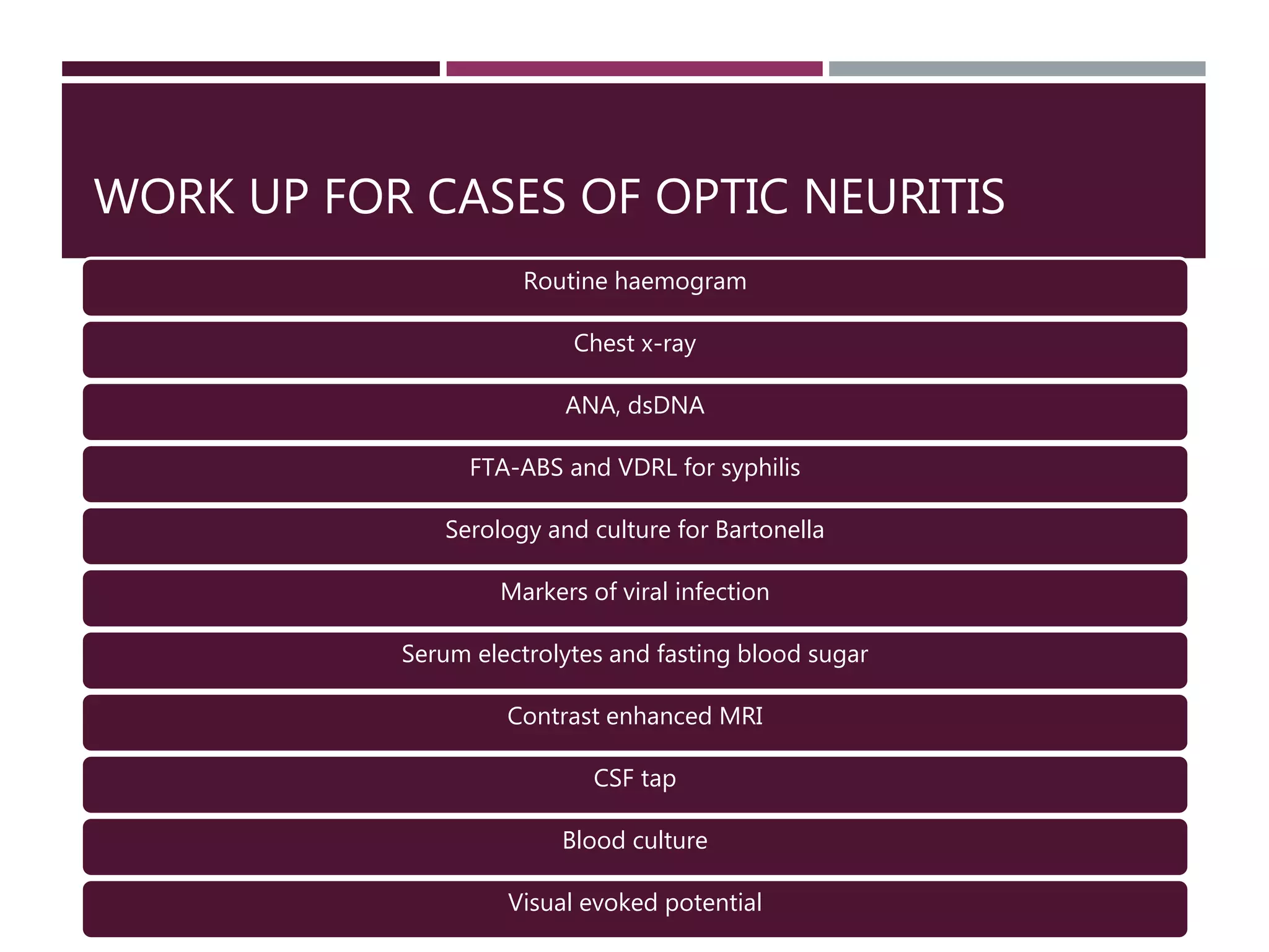 Optic neuritis | PPTX