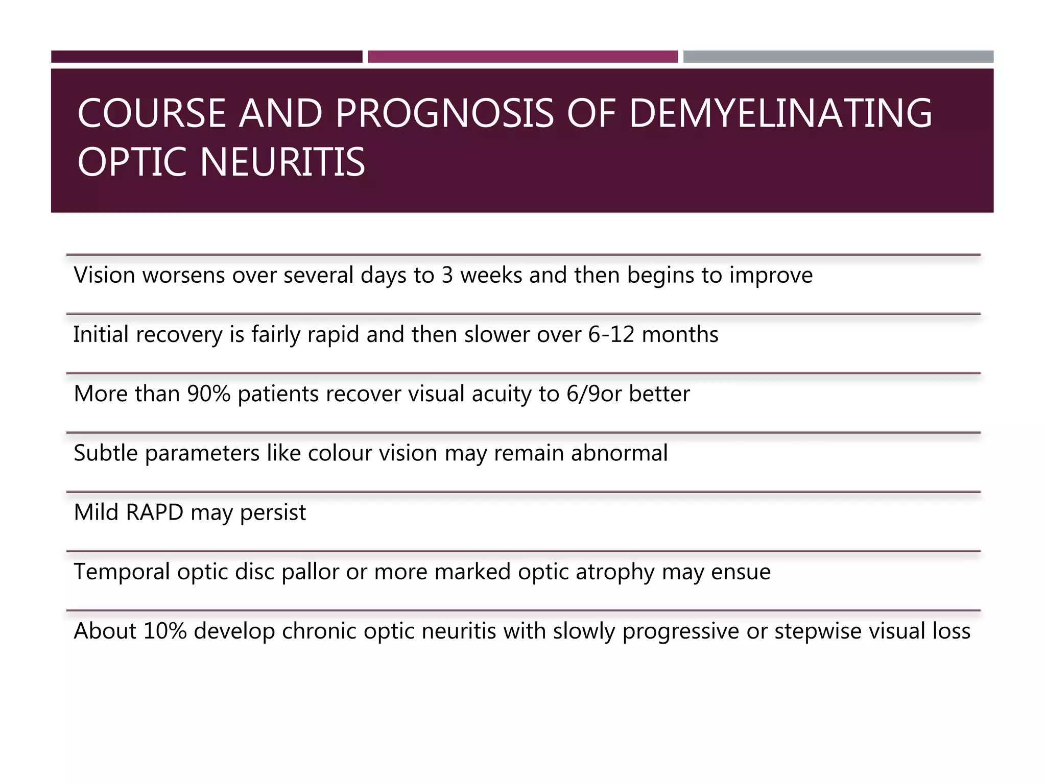Optic neuritis | PPTX