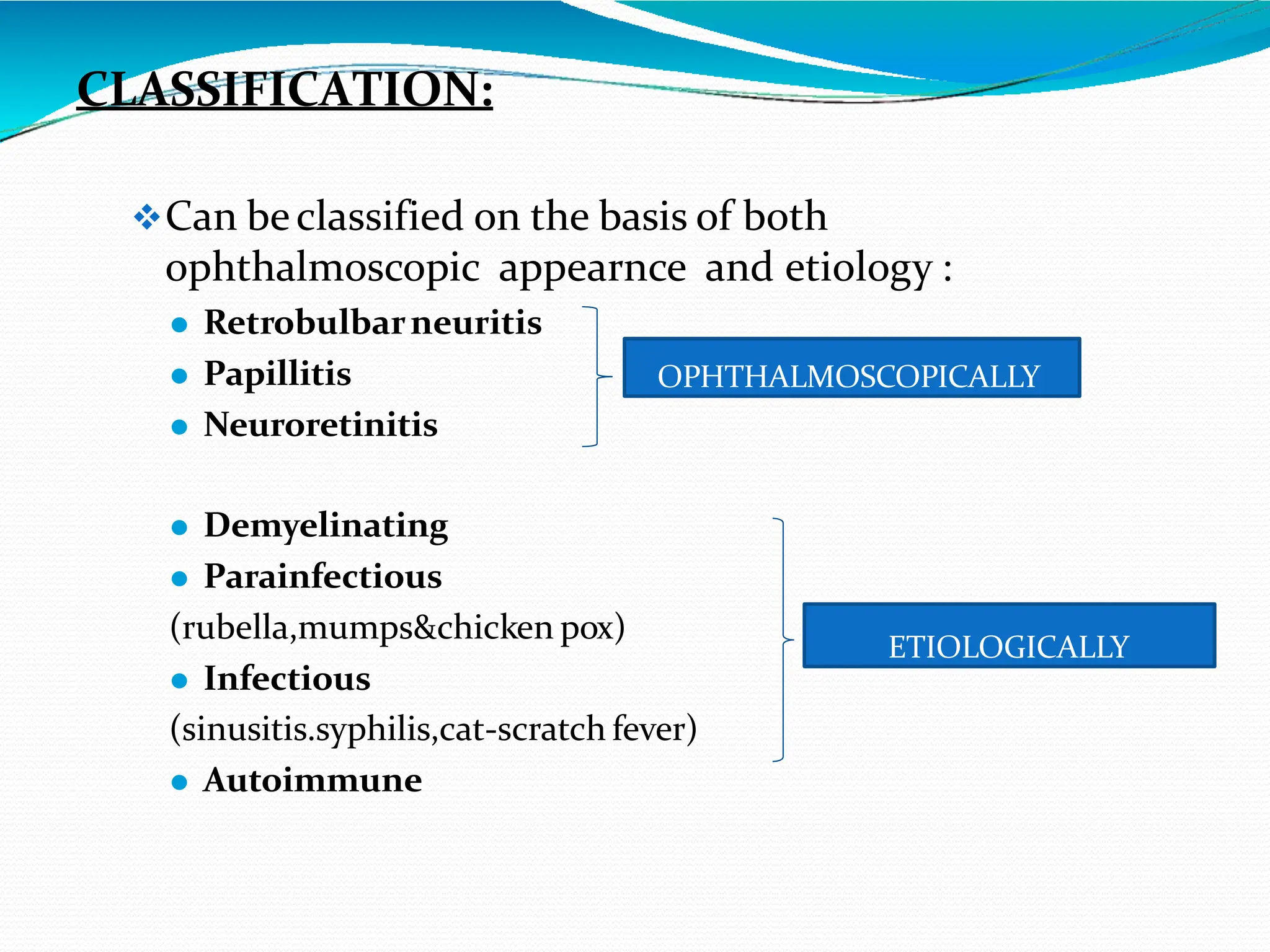 optic neuritis ppt presentation by Dr Usman | PPTX