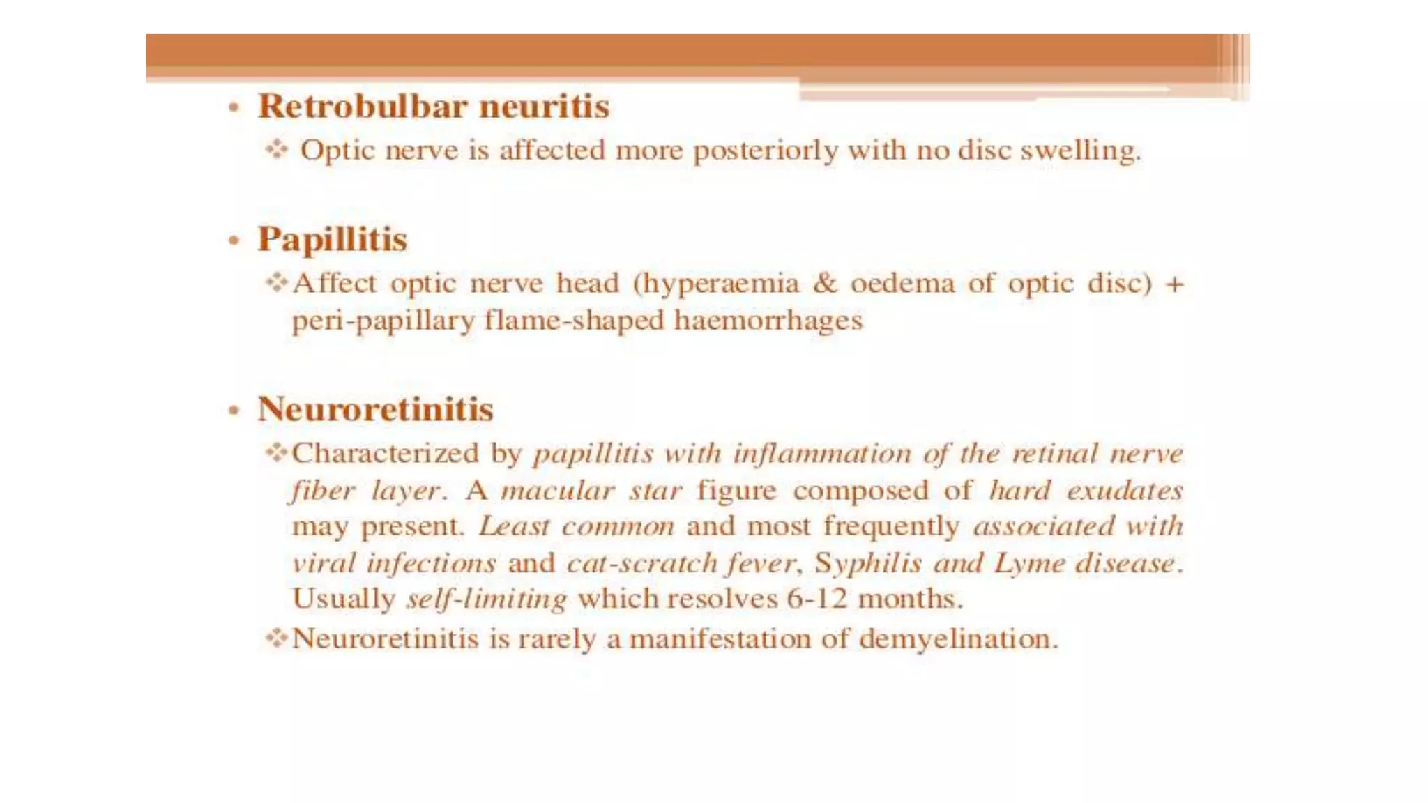 Optic neuritis | PPTX