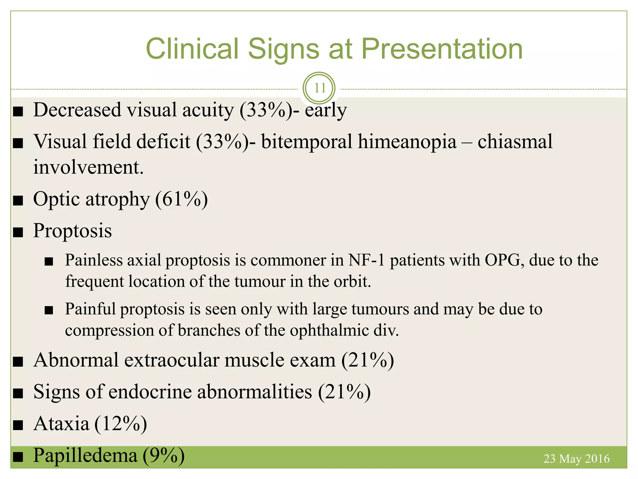 Optic Pathway Glioma Pptx