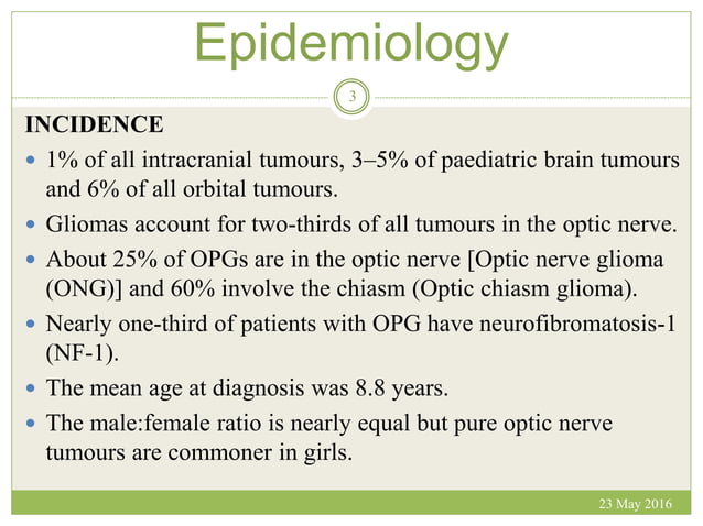 Optic Pathway Glioma Pptx