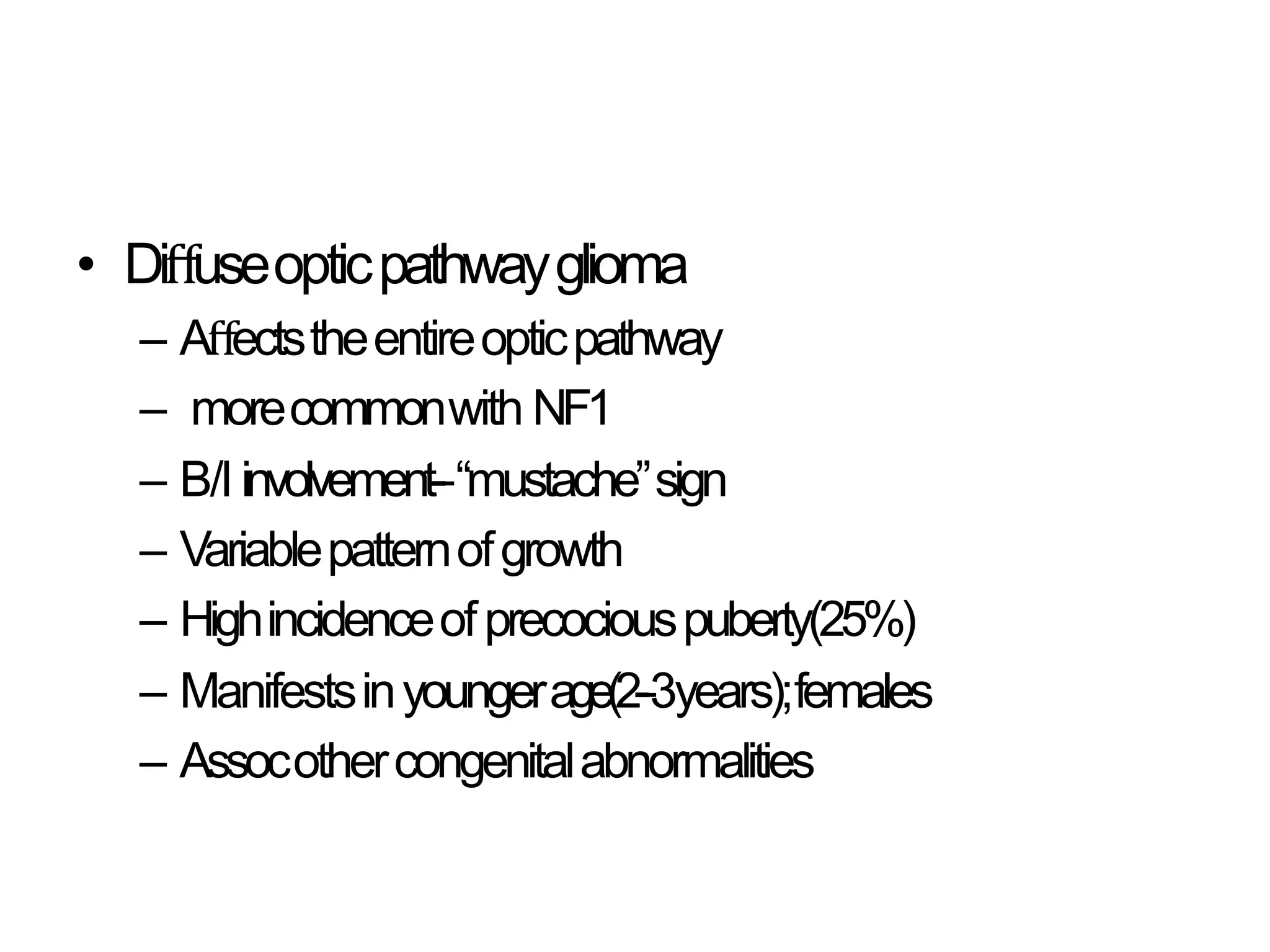 Optic pathway glioma | PPTX