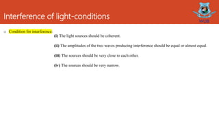 Interface of Light and Diffraction of Light | PPT