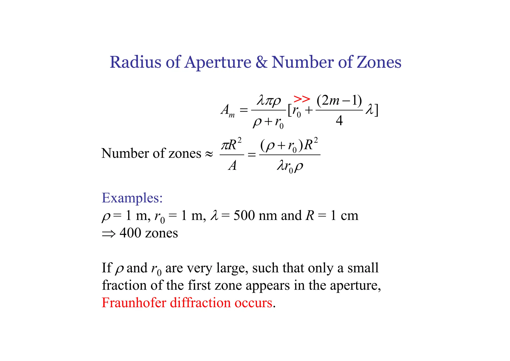 optics-diffraction --fraunhofer and fresnel diffraction | PDF