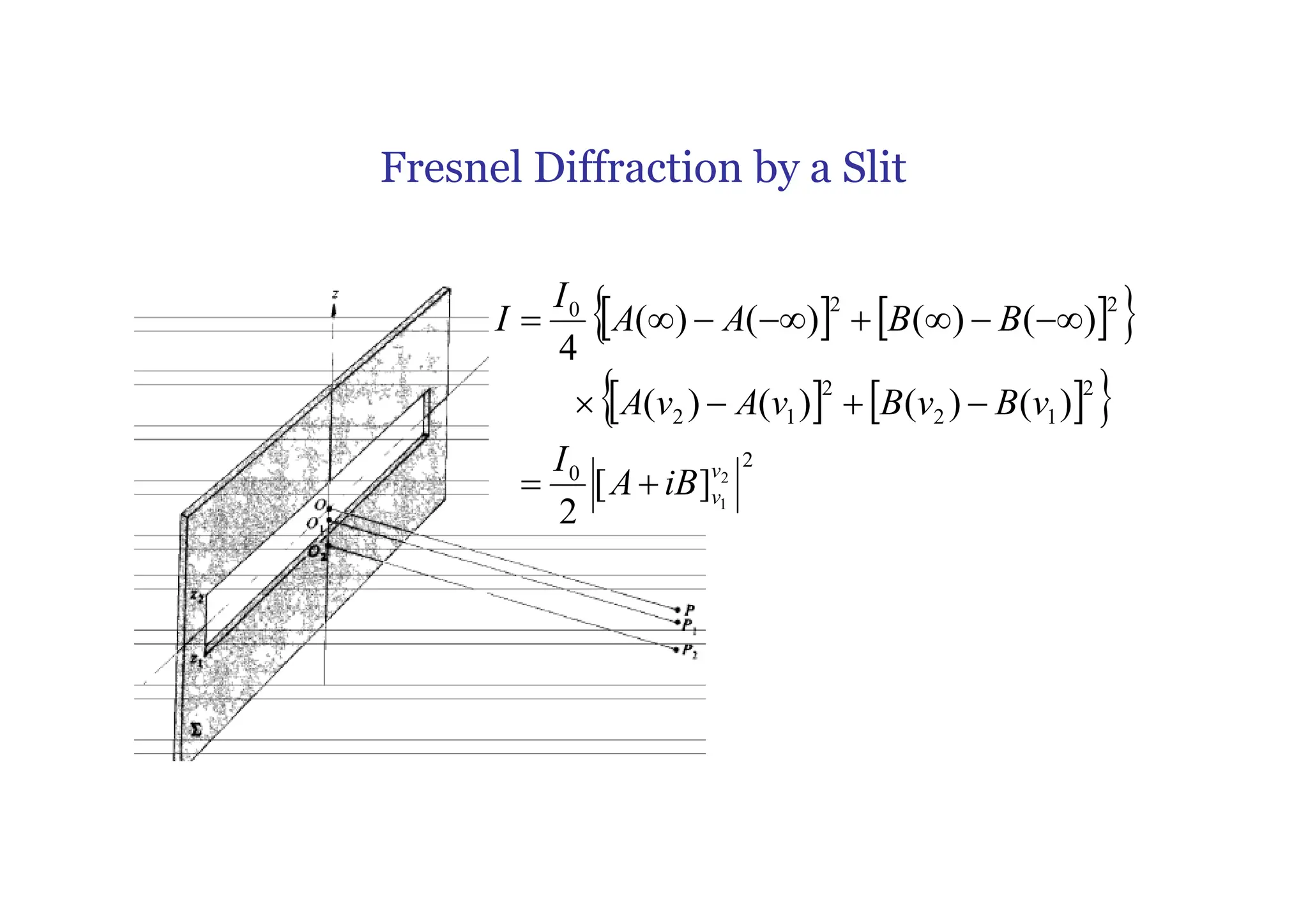 optics-diffraction --fraunhofer and fresnel diffraction | PDF