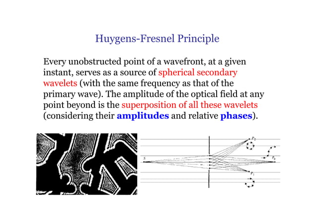 optics-diffraction --fraunhofer and fresnel diffraction | PDF