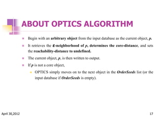 Optics ordering points to identify the clustering structure | PDF