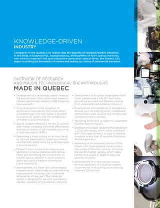 Optics/Photonics Brochure | PDF