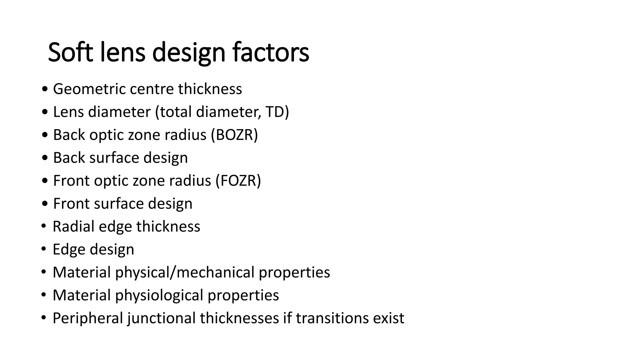 Optics and design of soft contact lens.pptx