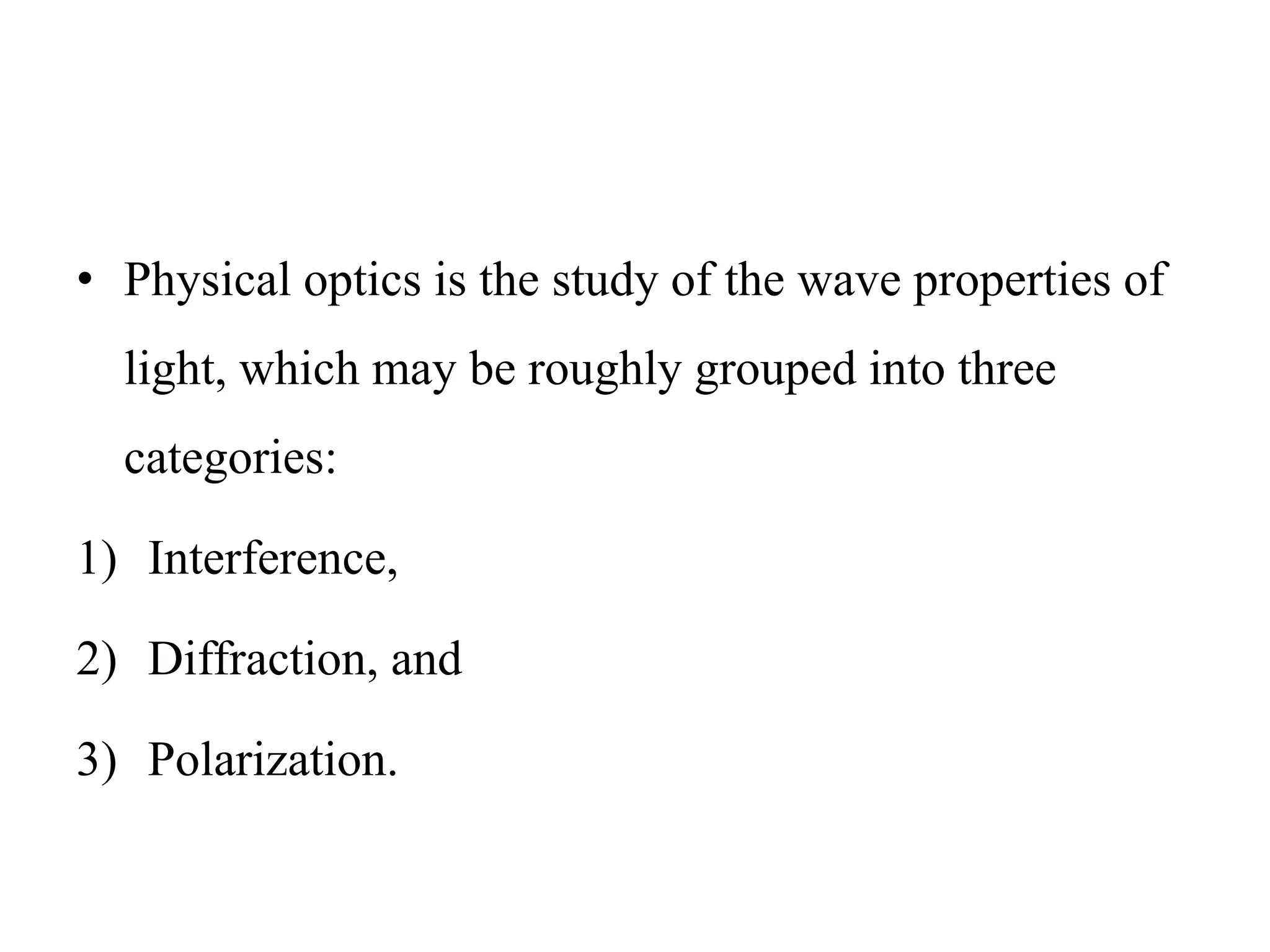 Optics basics concepts | PPTX