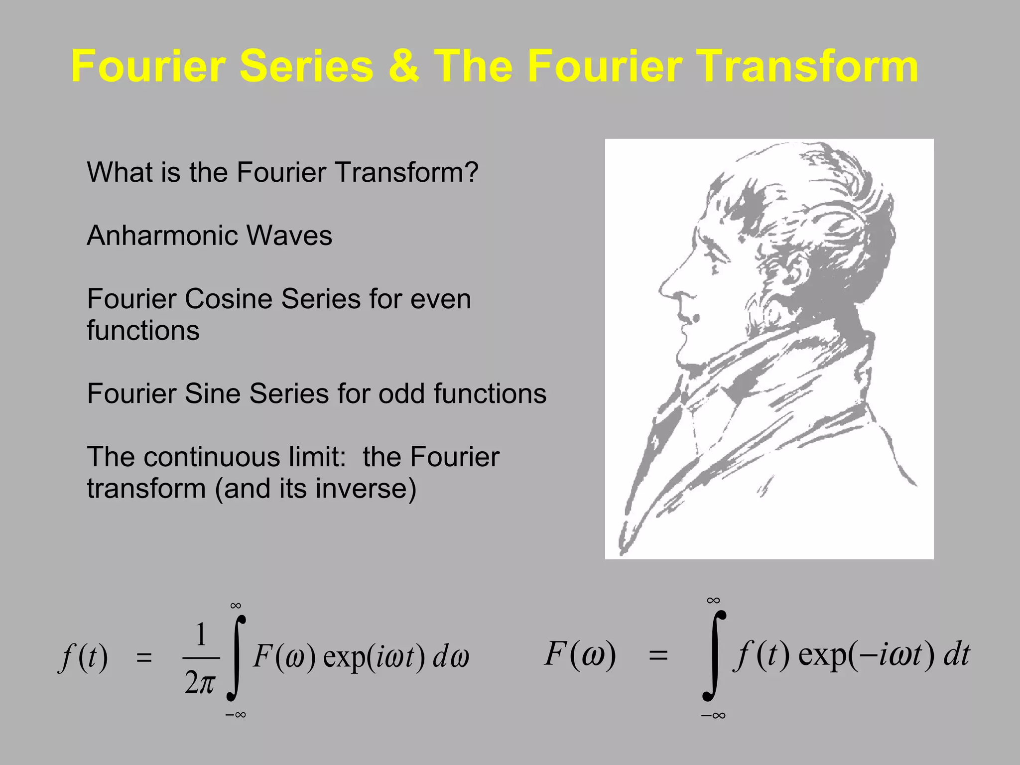 Optics Fourier Transform I | PPT