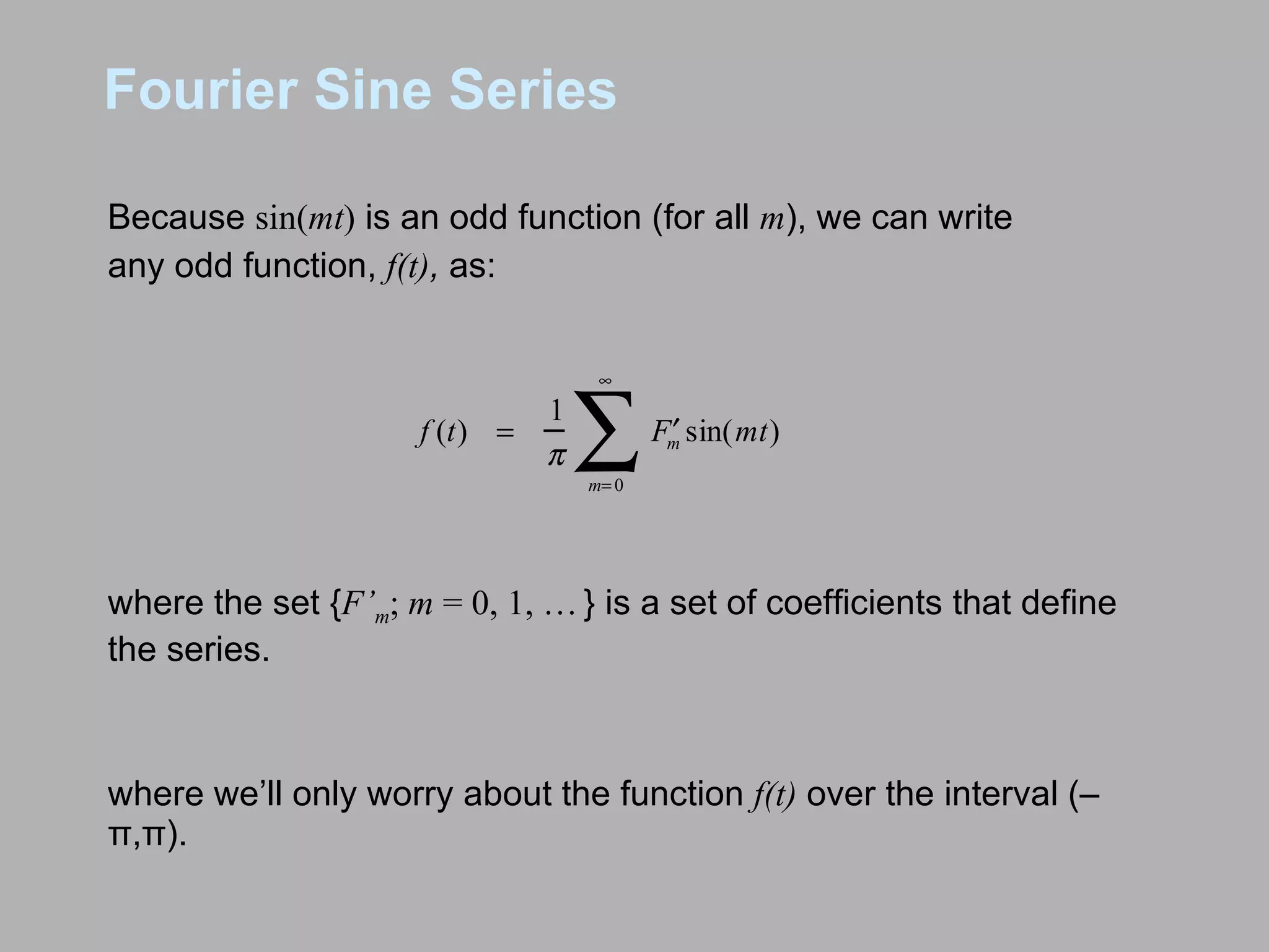 Optics Fourier Transform I | PPT