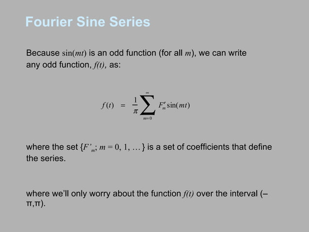 Optics Fourier Transform I | PPT